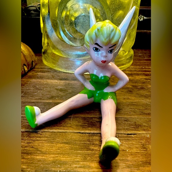 Art | Disney 196s Pouting Tinkerbell Figurine | Poshmark